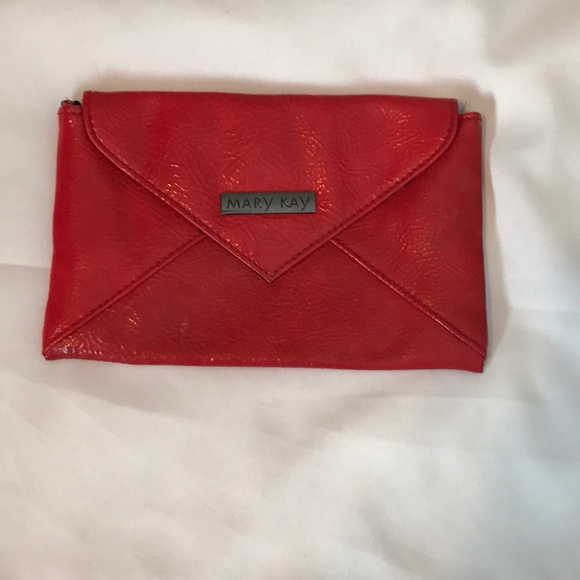 Mary Kay | Bags | Red Mary Kay Makeup Cosmetic Bag | Poshmark